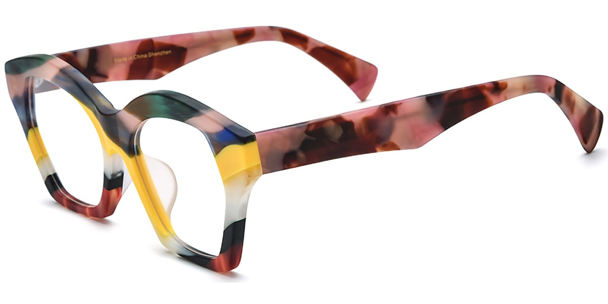 Wholesale Acetate Geometric Frame