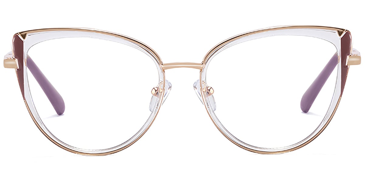 Wholesale Metal TR Mixed Material Cat Eye Frame